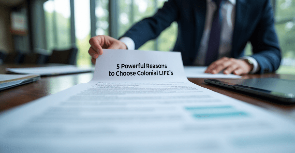 5 Reasons to Choose Colonial Life’s Powerful Employee Life Insurance